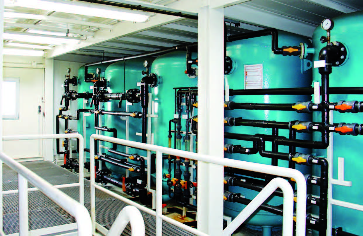 Water treatment through heavy metal precipitation
